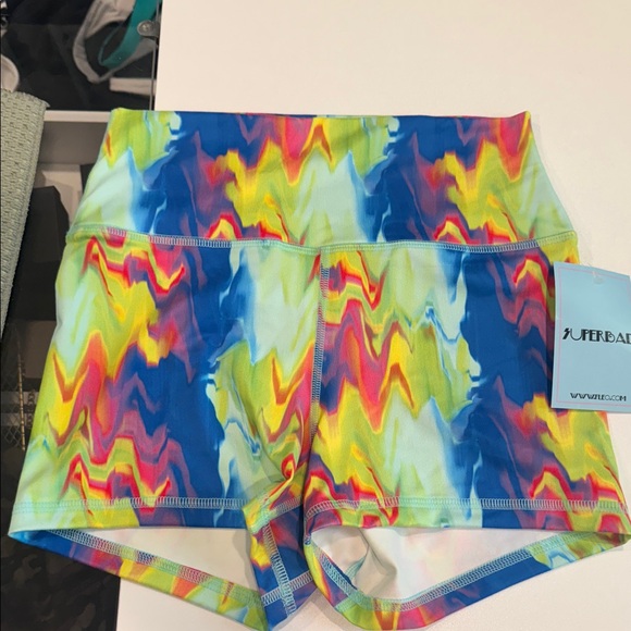Fleo | Shorts | Fleo Vibrant Multicolor Womens Shorts Nwt | Poshmark